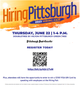 Events from June 22 – January 25 – Pittsburgh Hires Veterans